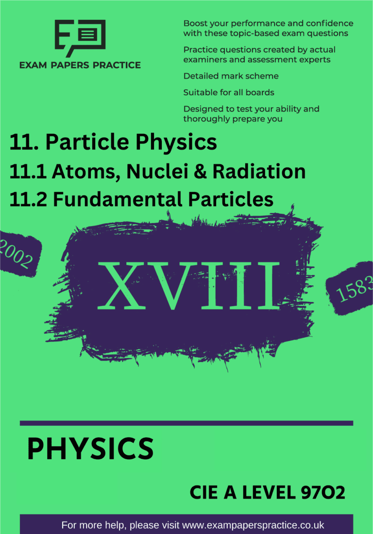 A Level CIE Physics (9702) Revision Notes | 2026 Exams Prep