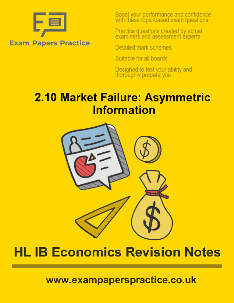 HL IB Economics Revision Notes | Exam Papers Practice For GCSE, IGCSE ...