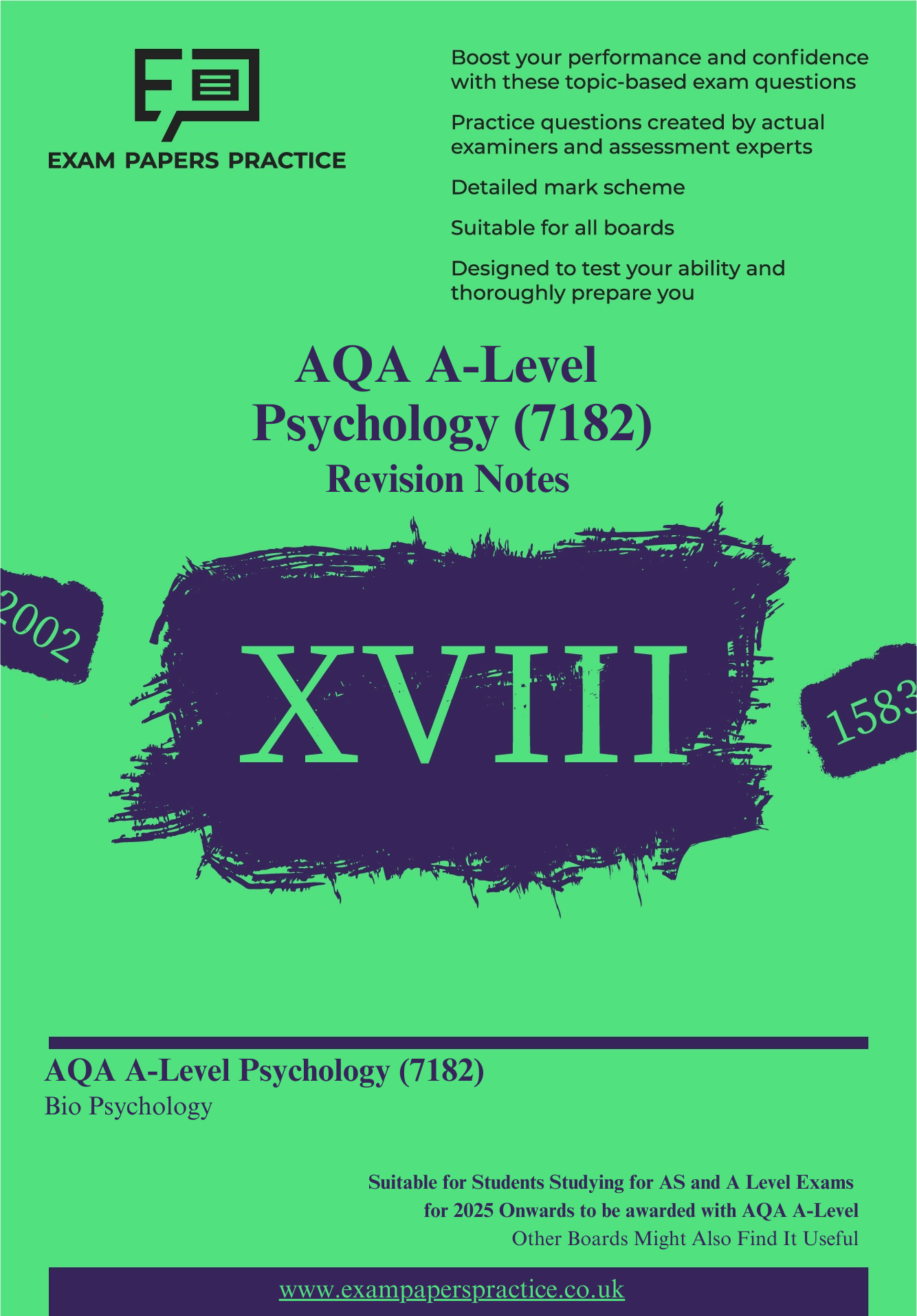 AQA A-Level Psychology (7182) Revision Notes