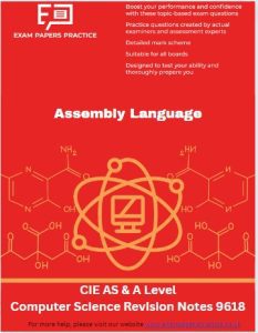 AS-Level CIE Computer Science (9618) Revision Notes