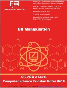 AS-Level CIE Computer Science (9618) Revision Notes