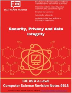 AS-Level CIE Computer Science (9618) Revision Notes