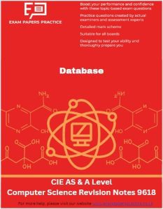 AS-Level CIE Computer Science (9618) Revision Notes