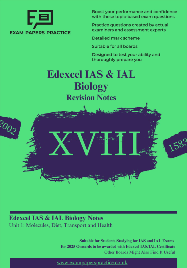 Edexcel IAL Biology Revision Notes | Easy Exam Revision!