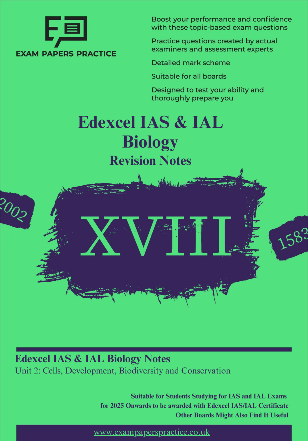 Edexcel IAL Biology Revision Notes | Easy Exam Revision!