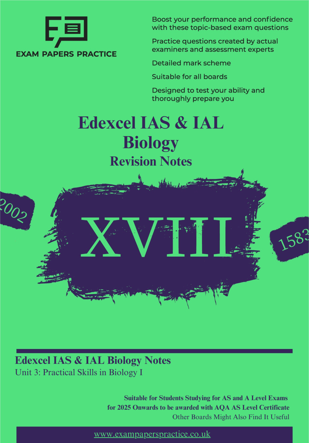 Edexcel IAL Biology Revision Notes | Easy Exam Revision!