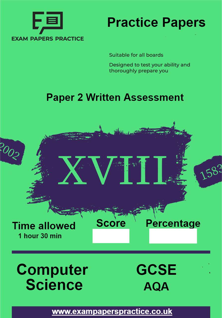 GCSE AQA Computer Science Practice Papers | Notes