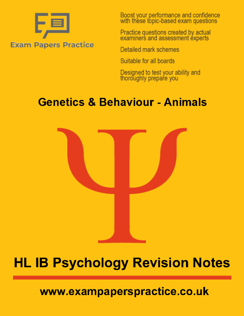 HL IB Psychology Revision Notes | Exam Papers Practice For GCSE, IGCSE ...