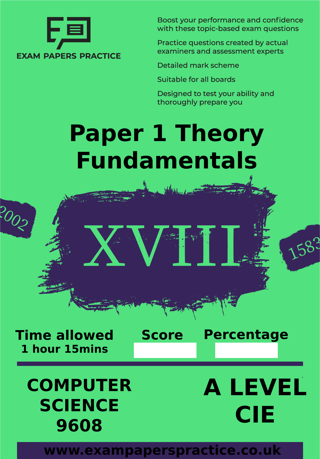 CIE A-Level Computer Science Practice Papers | Boost Your Skills