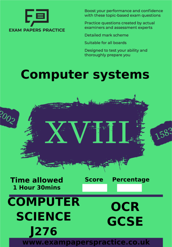 GCSE OCR Computer Science (J277) Practice Papers
