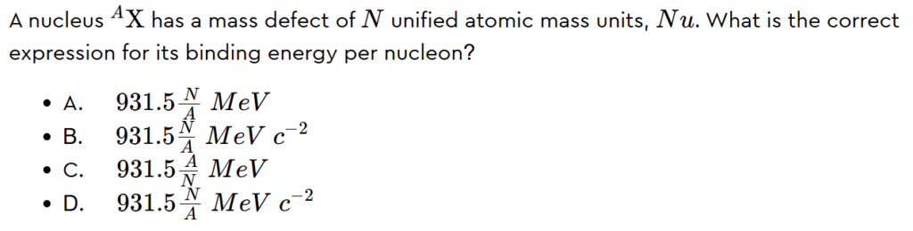 DP IB HL Physics Quiz – Nuclear & Quantum Physics - Exam Papers ...