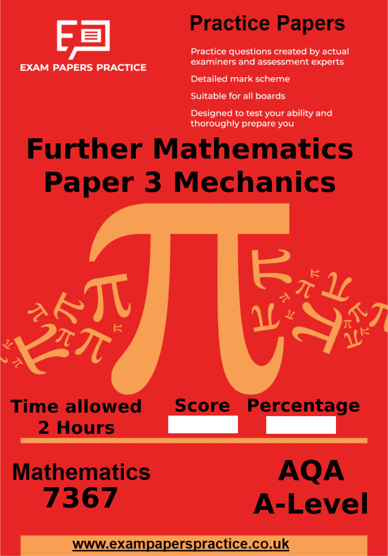 AQA A-Level Further Mathematics 7367 Practice Papers
