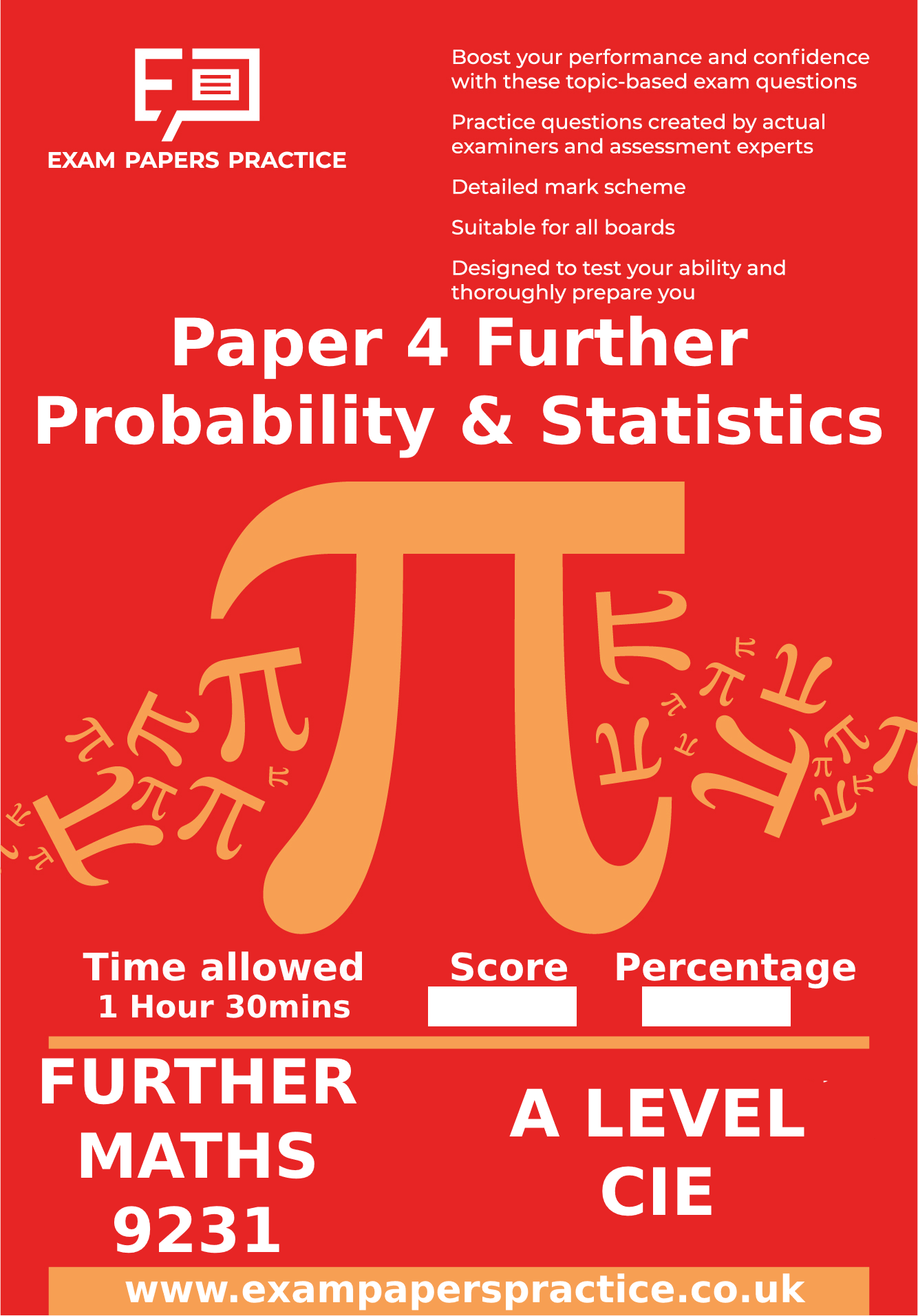 CIE A-Level Further Mathematics 9231 Practice Papers