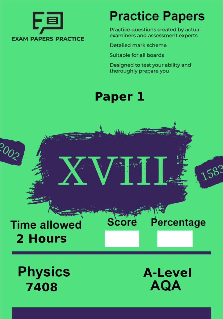 AQA A Level Physics Practice Papers With Latest Mark Scheme